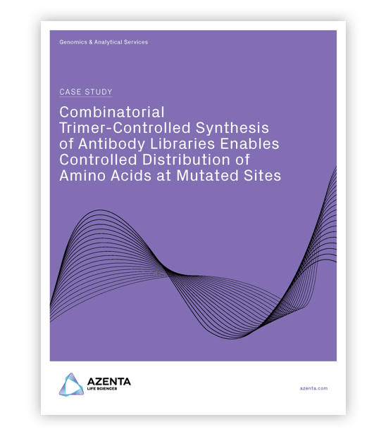 Trimer-Controlled Synthesis of Antibody Libraries | GENEWIZ from Azenta