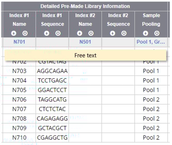 NGS Sample Form Tutorial NGS Sample Form Tutorial