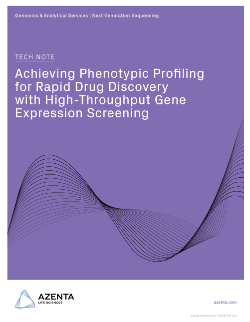 High-Throughput Gene Expression Screening Tech Note | GENEWIZ from Azenta