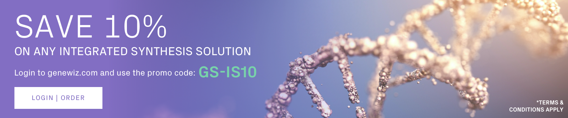 Integrated Synthesis Solutions | GENEWIZ